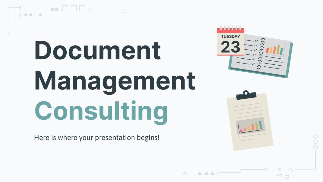 Document Management Consulting | Google Slides & PPT