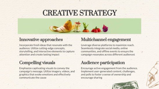 Reducing Food Waste Campaign | Google Slides & PPT