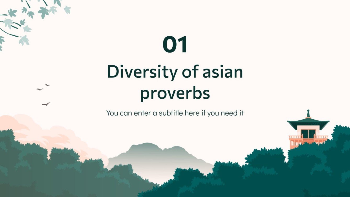 Asian Proverbs | Google Slides & PowerPoint