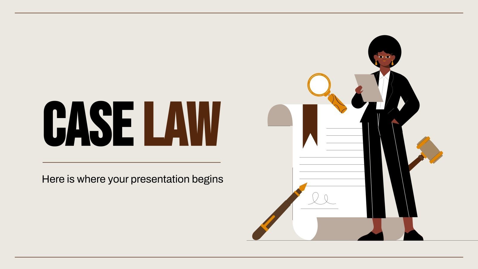 Case Law | Google Slides & PowerPoint