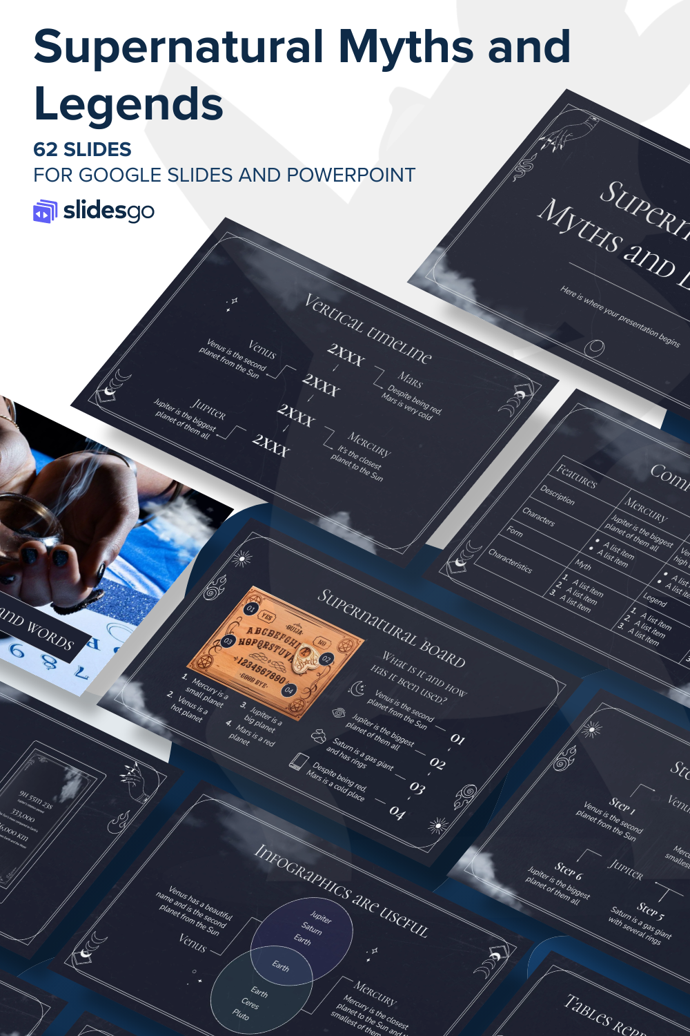 Supernatural Myths and Legends | Google Slides & PPT