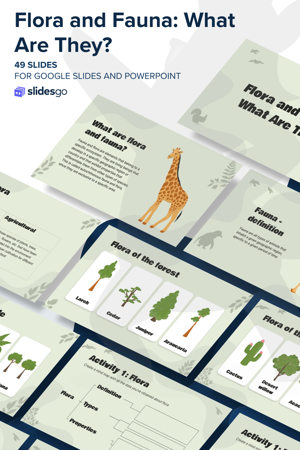 Flora and Fauna: What Are They? | Google Slides & PPT