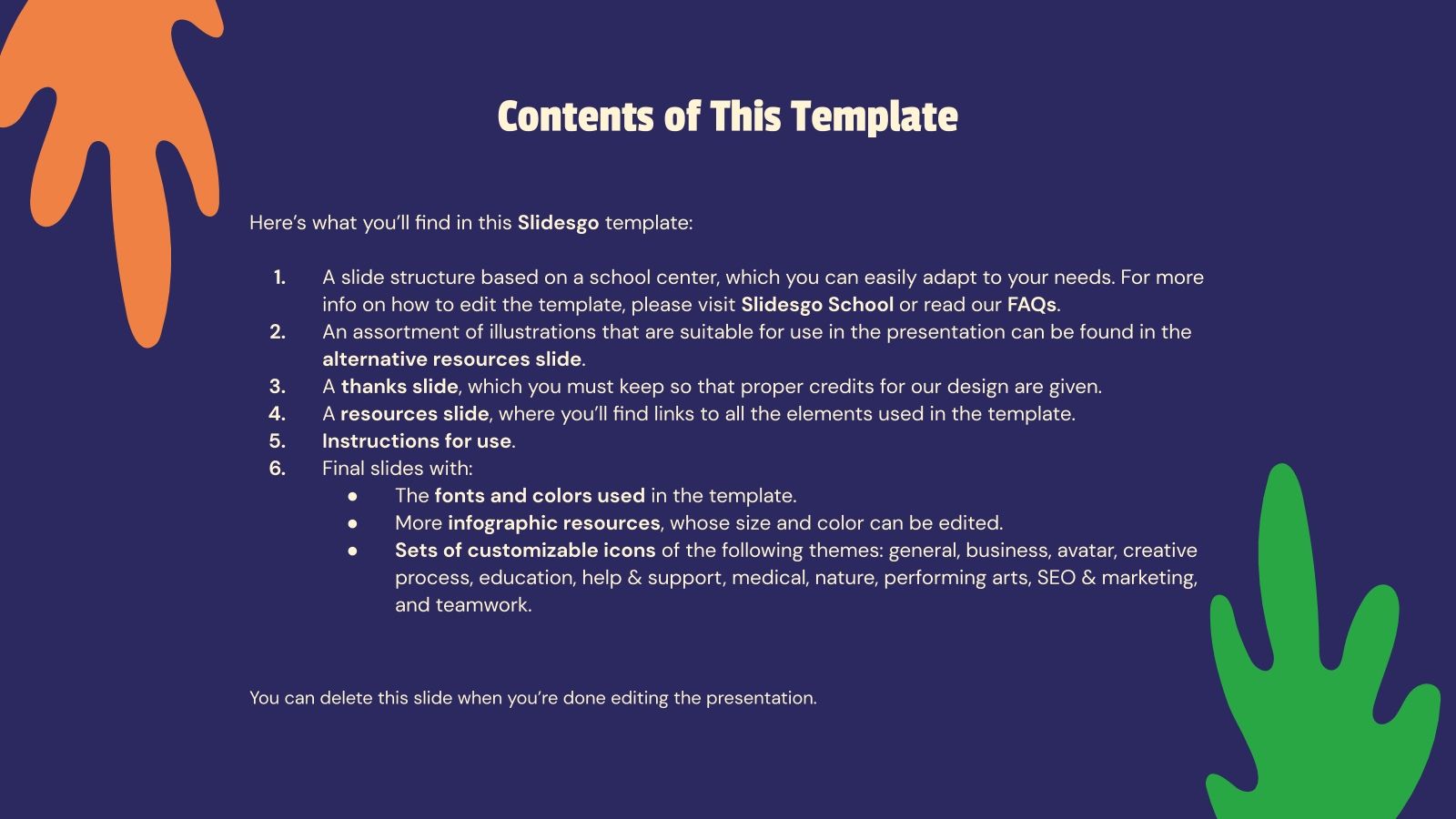 Music School Google Slides Theme and PowerPoint Template