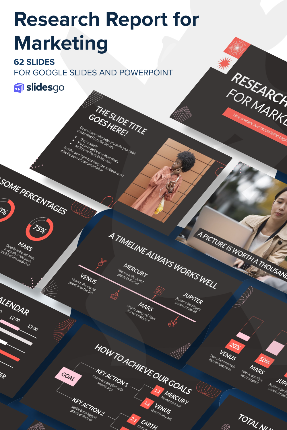 Research Report for Marketing | Google Slides & PowerPoint