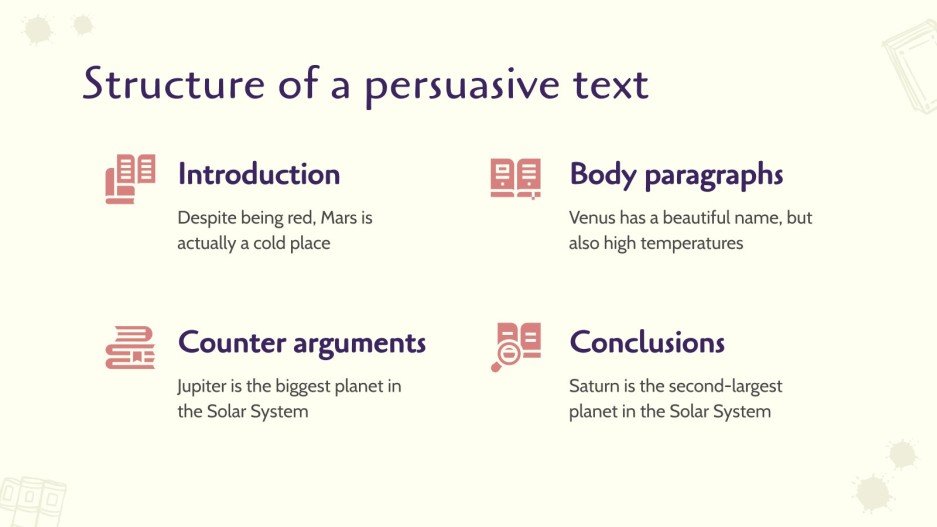 Persuasive Writing - Language Arts - 8th Grade