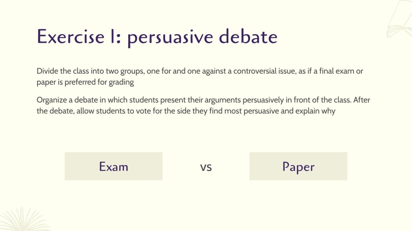 Persuasive Writing - Language Arts - 8th Grade
