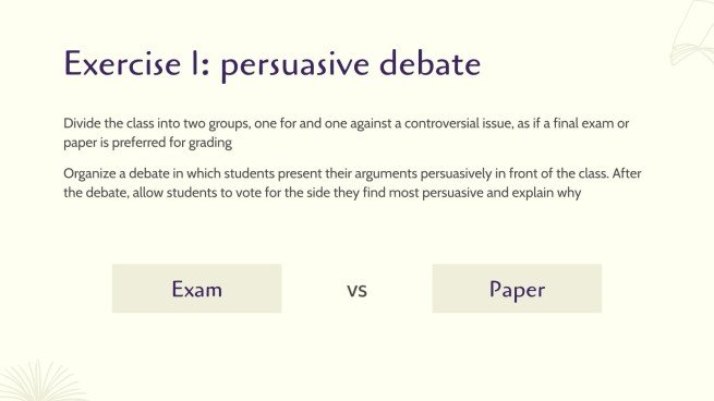 Persuasive Writing - Language Arts - 8th Grade