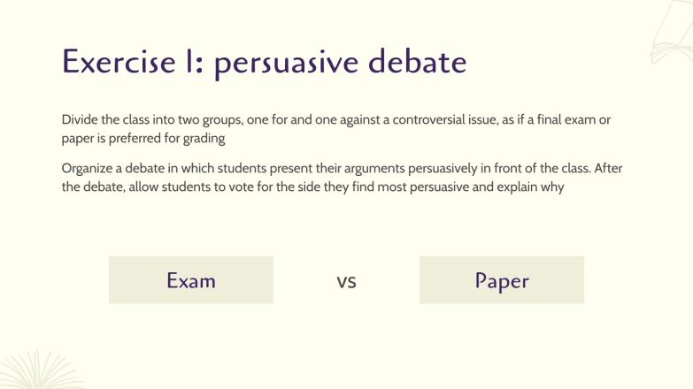 Persuasive Writing - Language Arts - 8th Grade