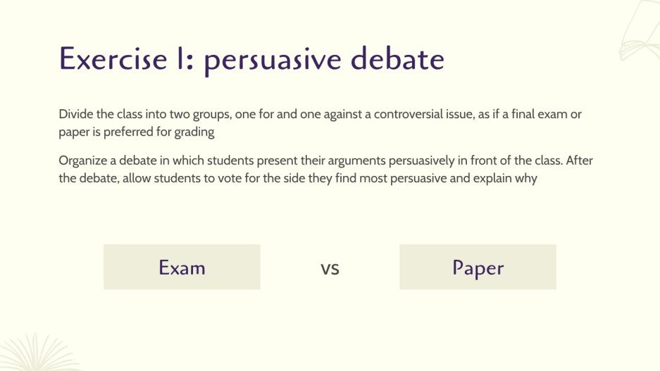Persuasive Writing - Language Arts - 8th Grade