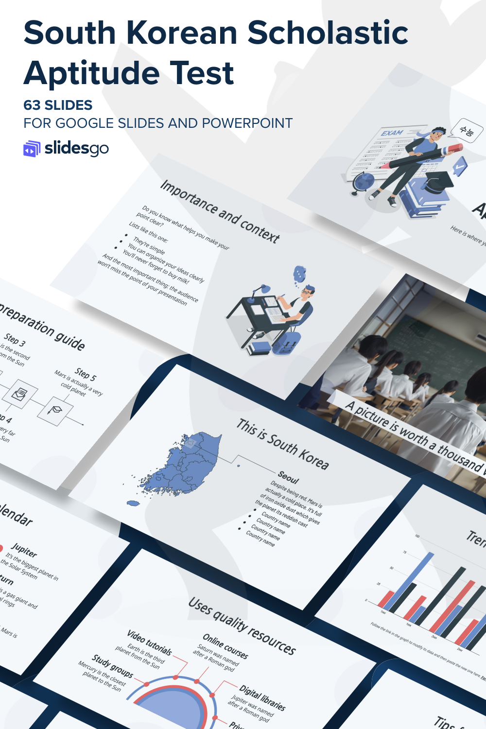 South Korean Scholastic Aptitude Test | Google Slides & PPT