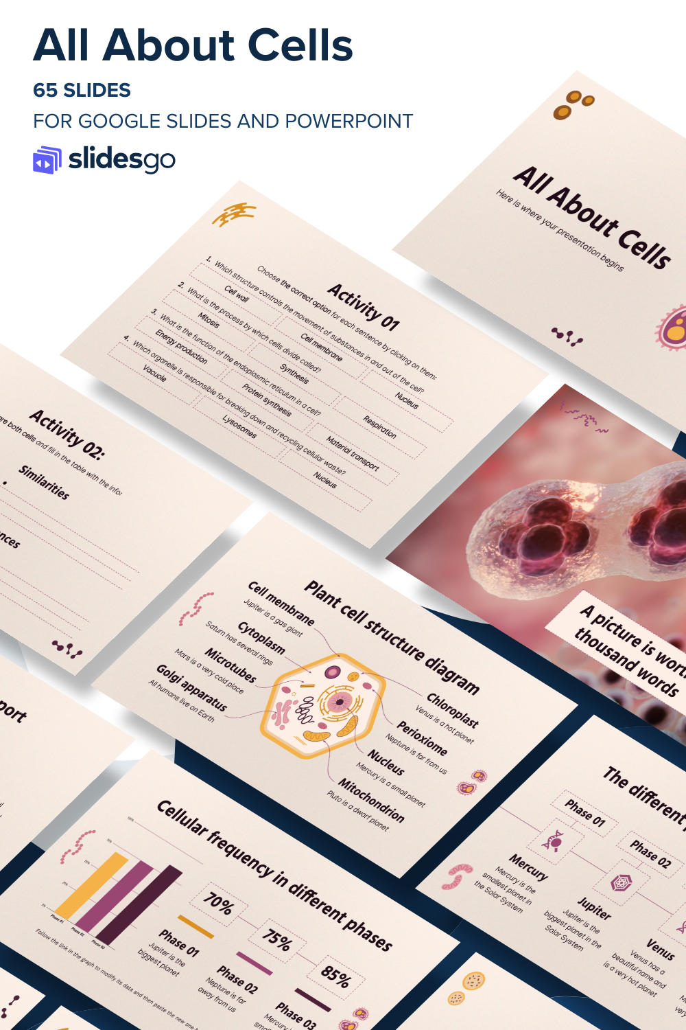 All About Cells | Google Slides & PowerPoint