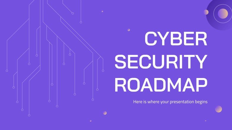 Cyber Security Roadmap | Google Slides & PPT