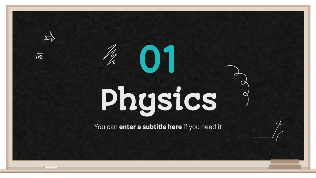 Science Blackboard Educational Theme | Google Slides