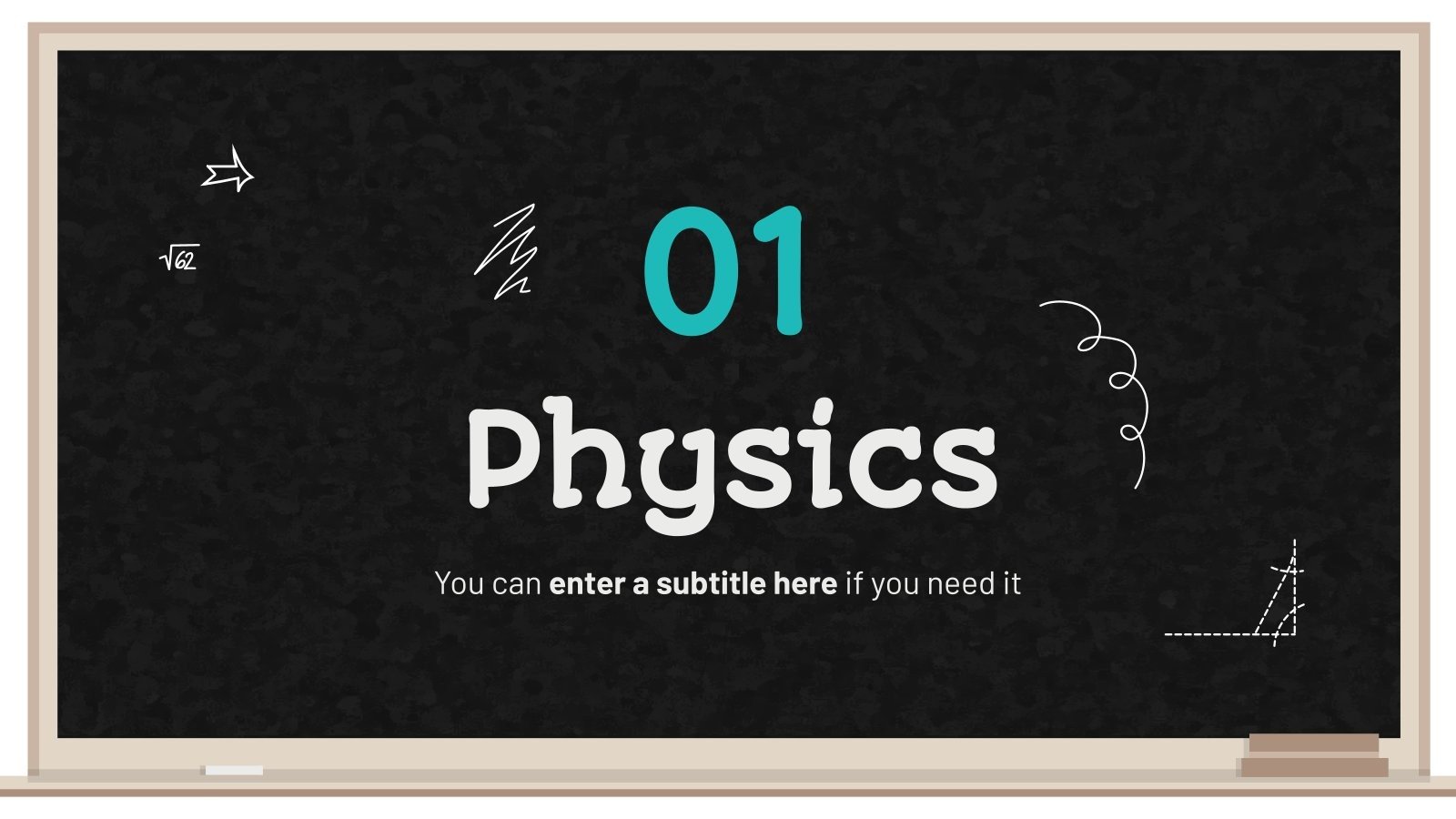 Science Blackboard Educational Theme | Google Slides