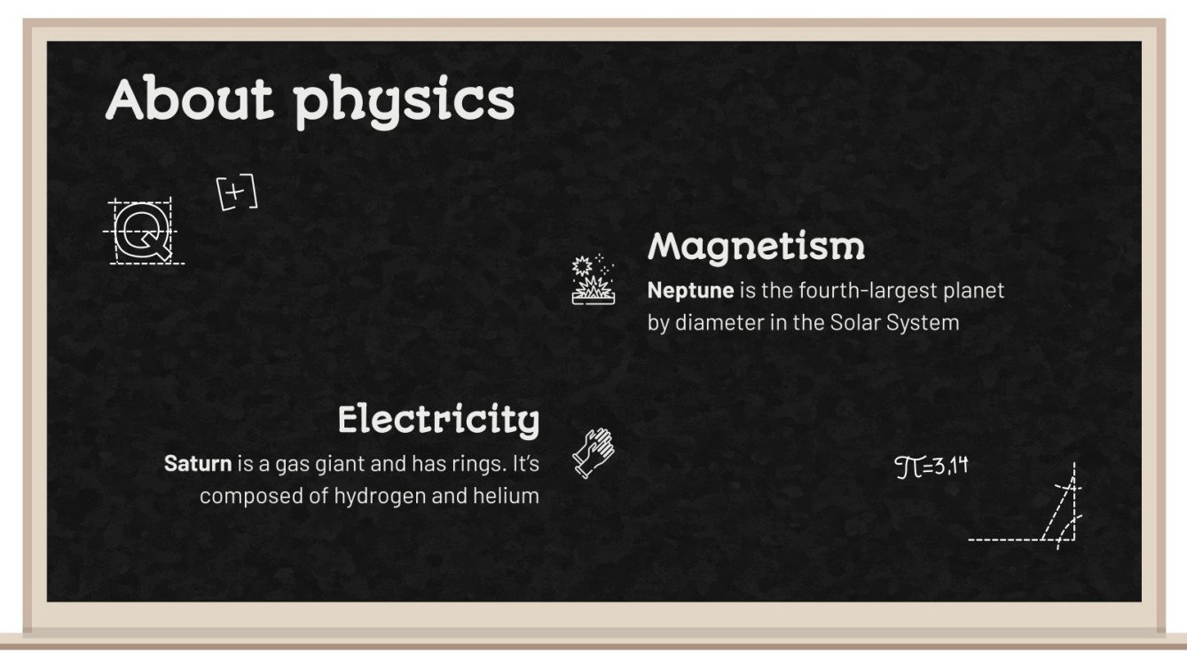 Science Blackboard Educational Theme | Google Slides