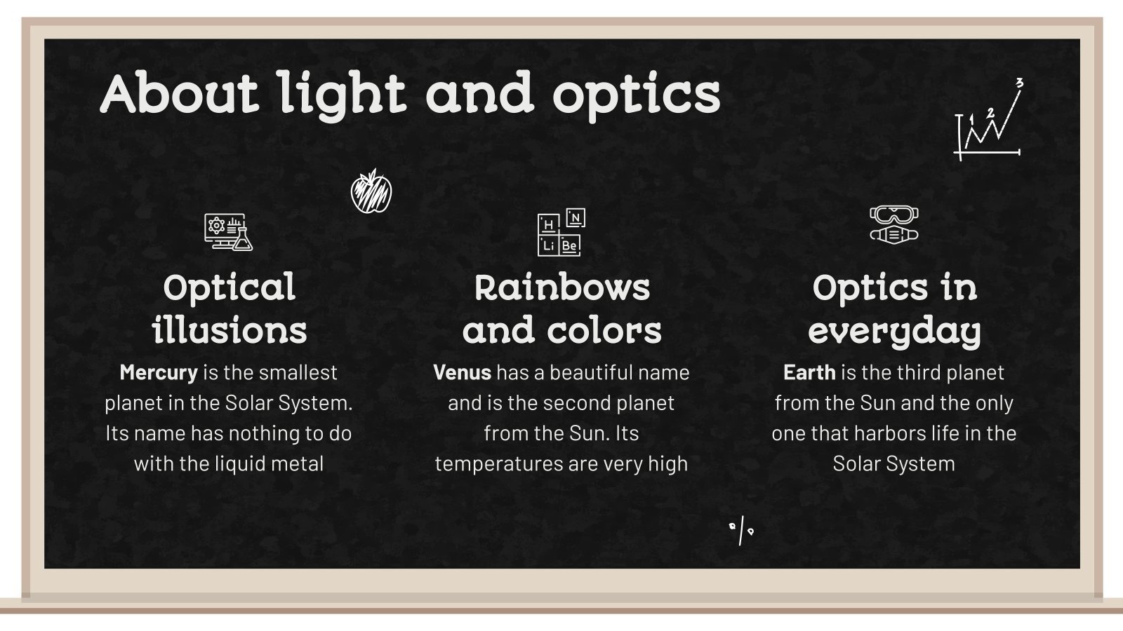Science Blackboard Educational Theme | Google Slides