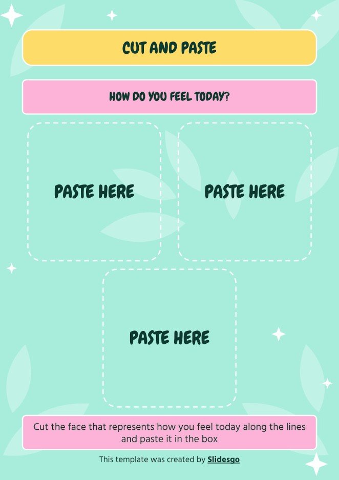 Printable Problem Solving Visual Support Worksheets for Pre-K