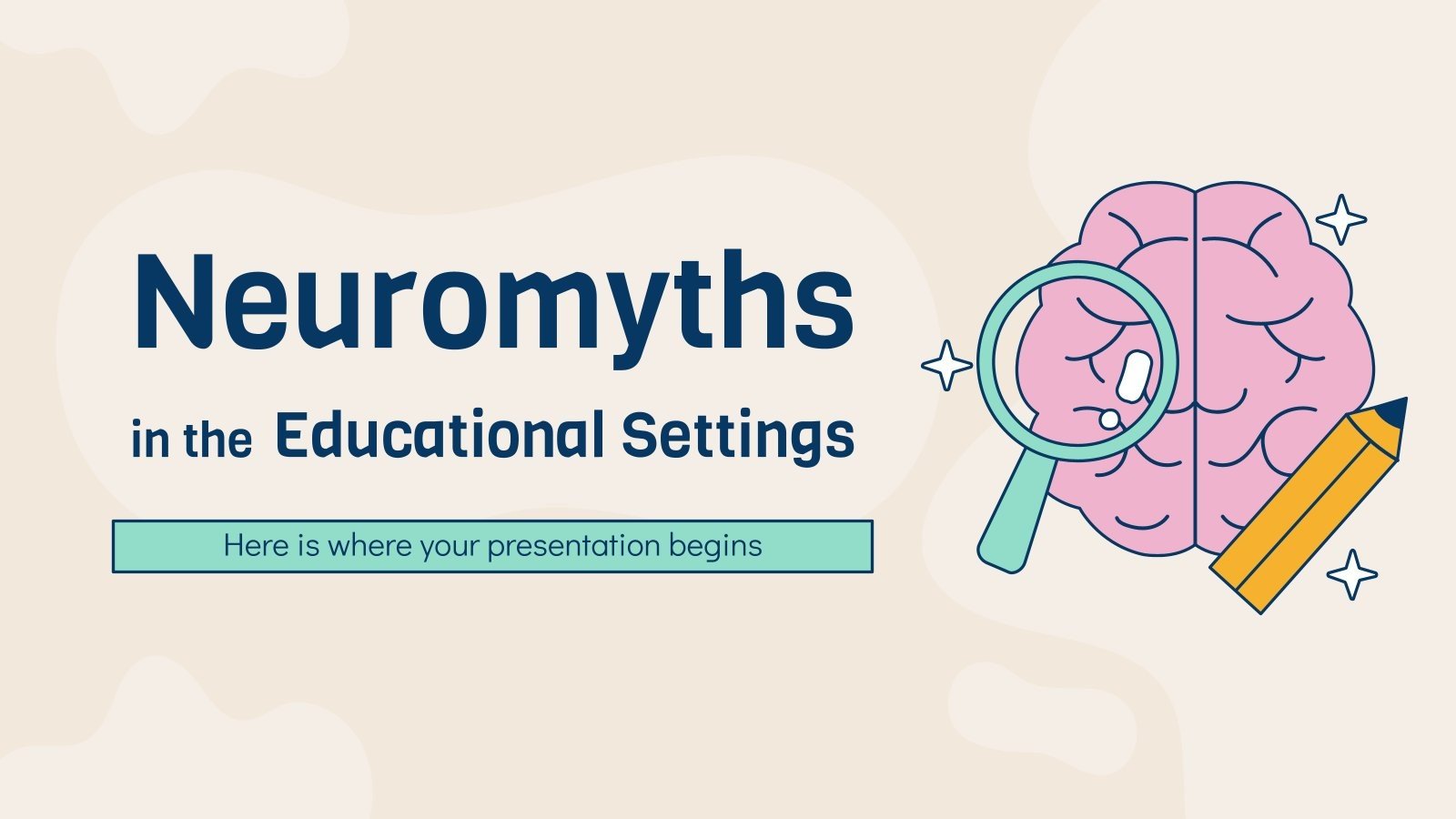 Neuromitos en el ámbito educativo | Google Slides y PPT