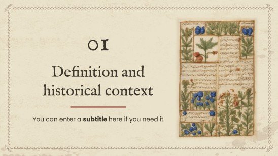 Medieval Manuscripts | Google Slides & PPT