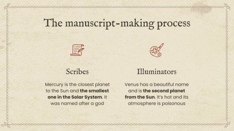 Medieval Manuscripts | Google Slides & PPT