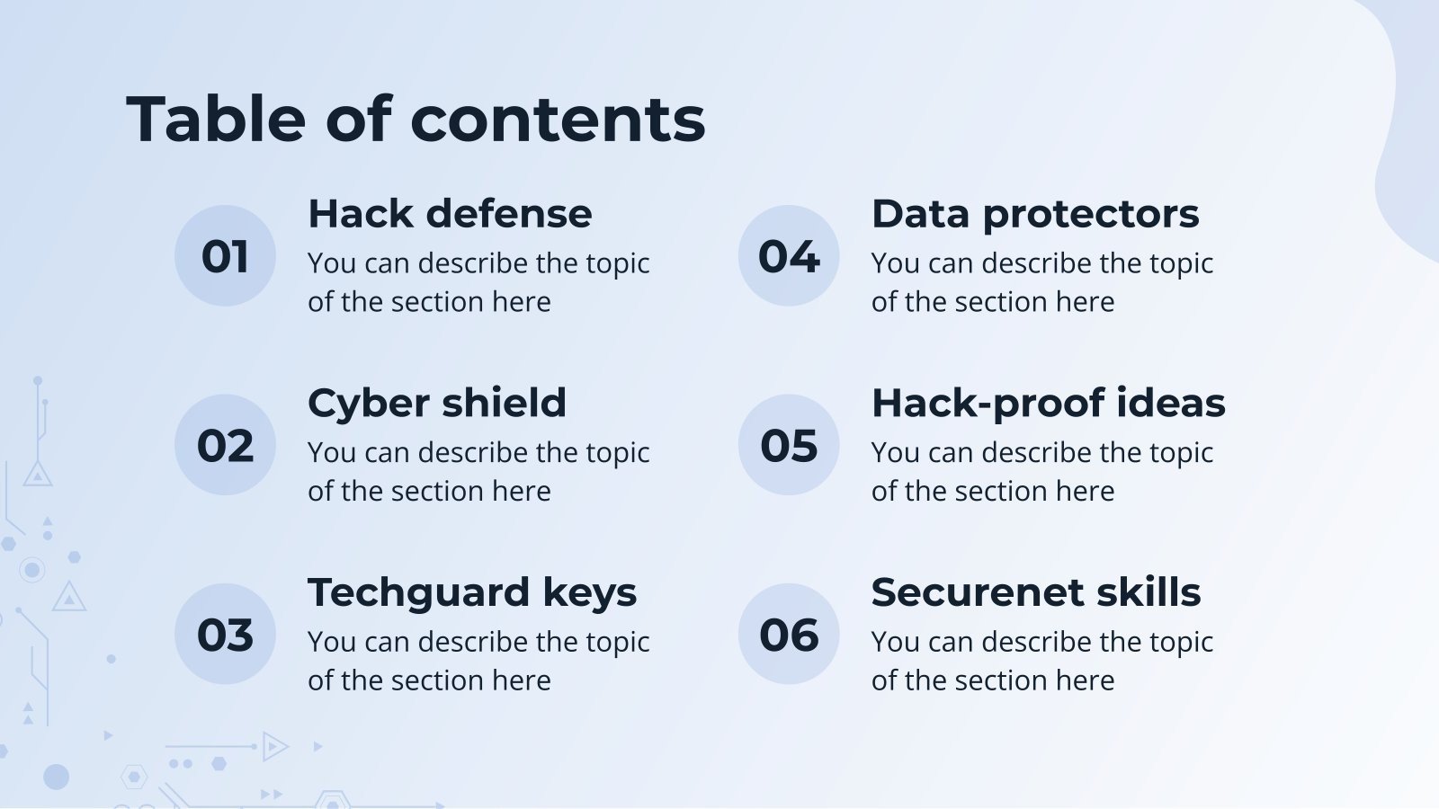 Cybersecurity Bootcamp | Google Slides & PowerPoint