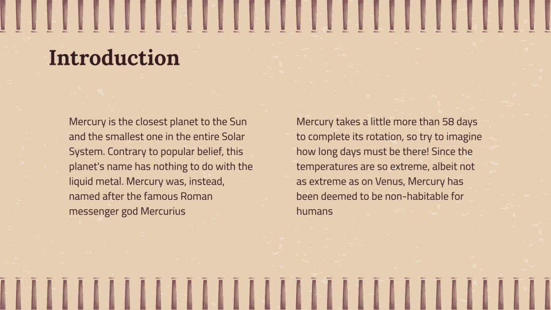 Roman Theater Theme | Google Slides & PPT