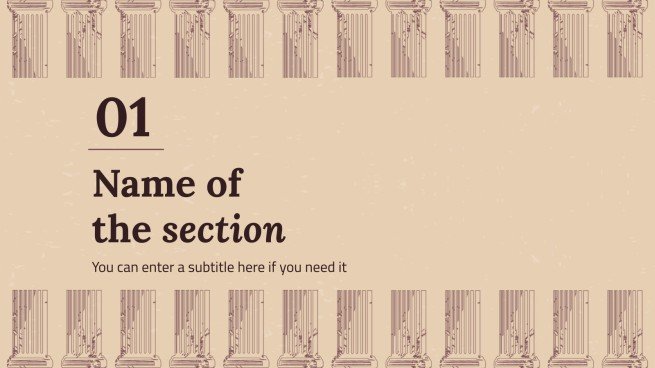 Roman Theater Theme | Google Slides & PPT