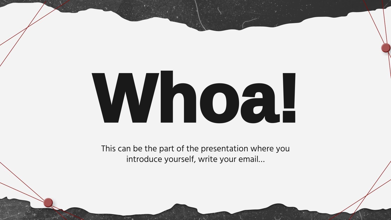 Murder and Mystery | Google Slides & PowerPoint template