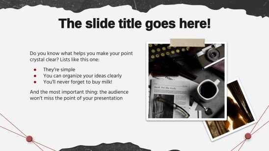 Murder and Mystery | Google Slides & PowerPoint template