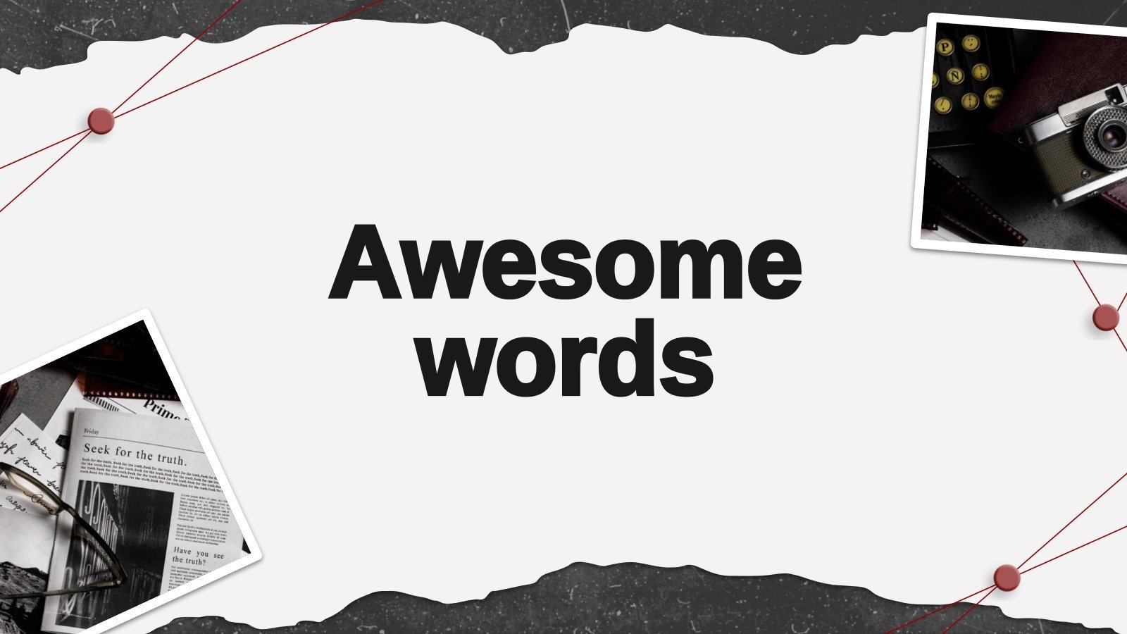 Murder and Mystery | Google Slides & PowerPoint template