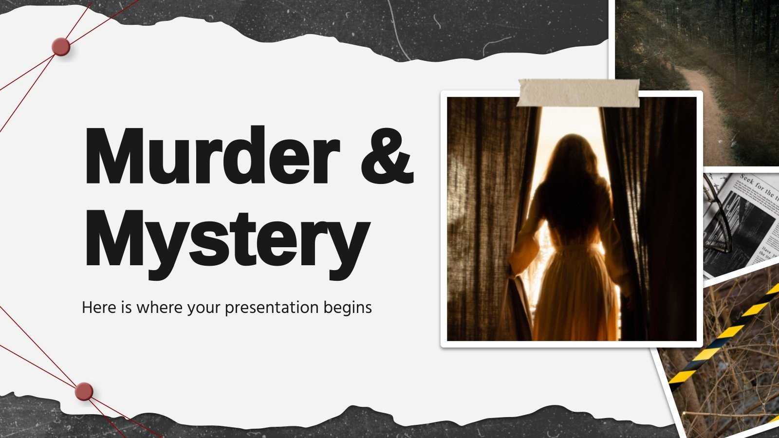 Free Google Slides & PowerPoint Templates about Mystery