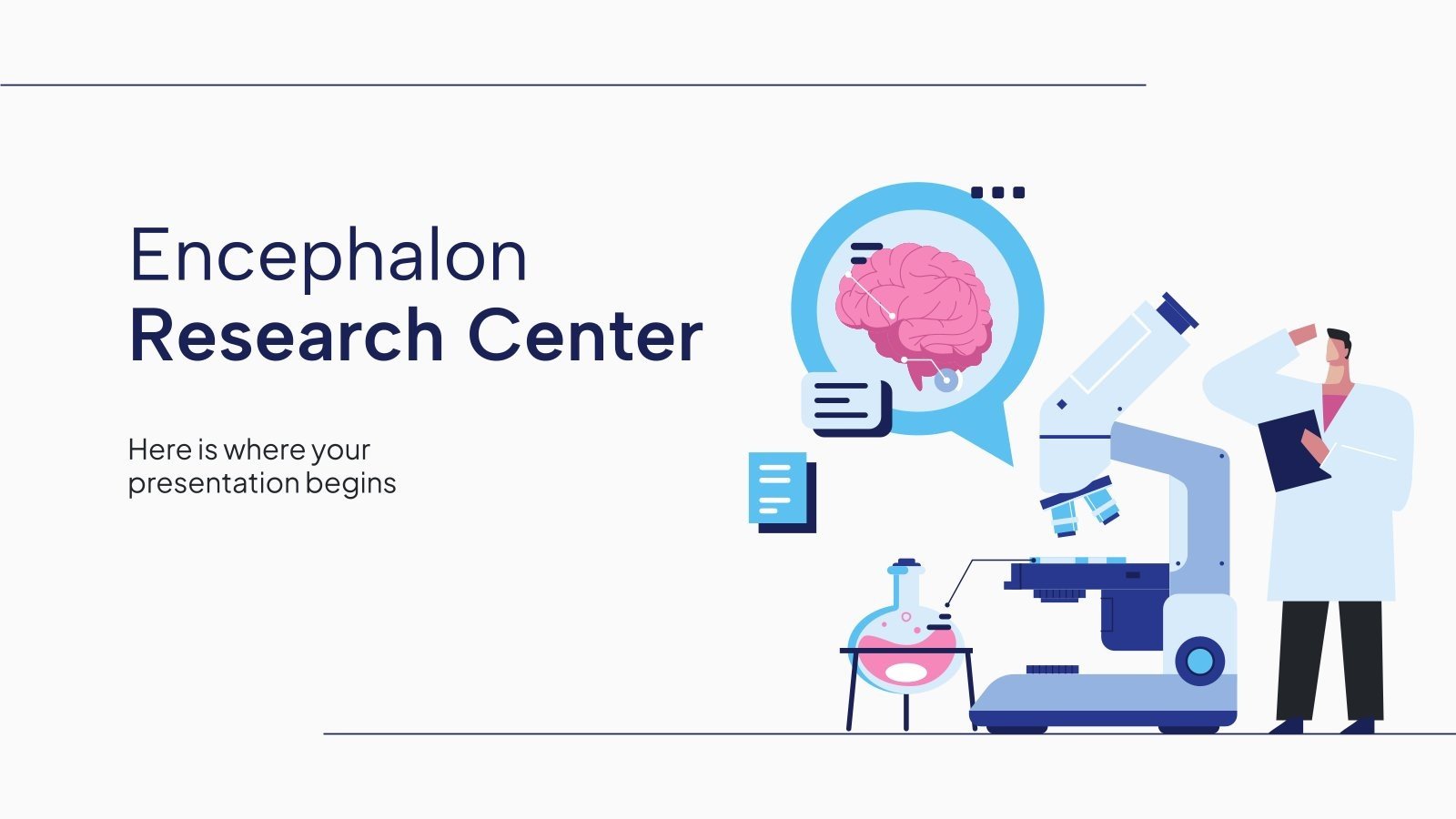 Encephalon Research Center | Google Slides & PowerPoint