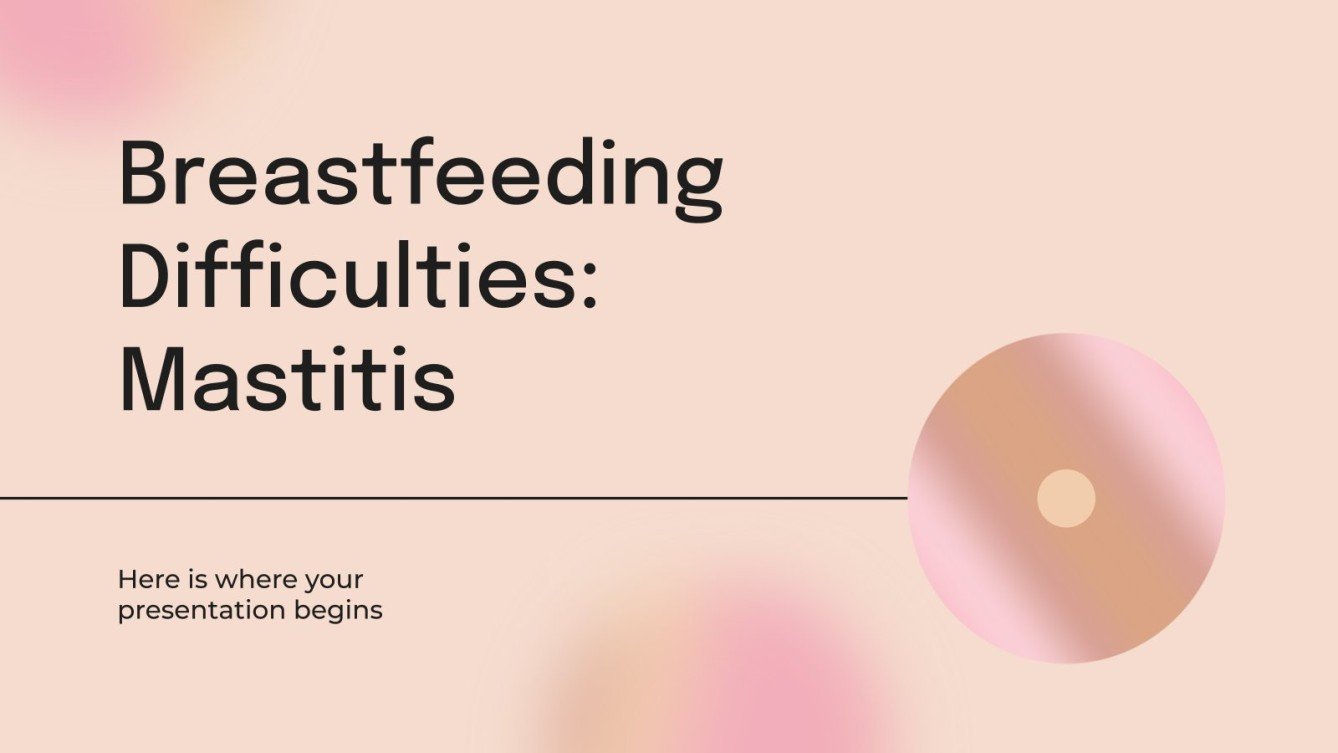 Breastfeeding Difficulties: Mastitis | Google Slides & PPT