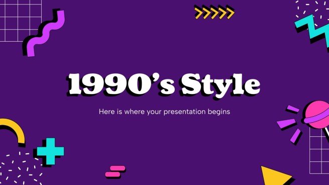 1990's Style | Google Slides & PowerPoint template