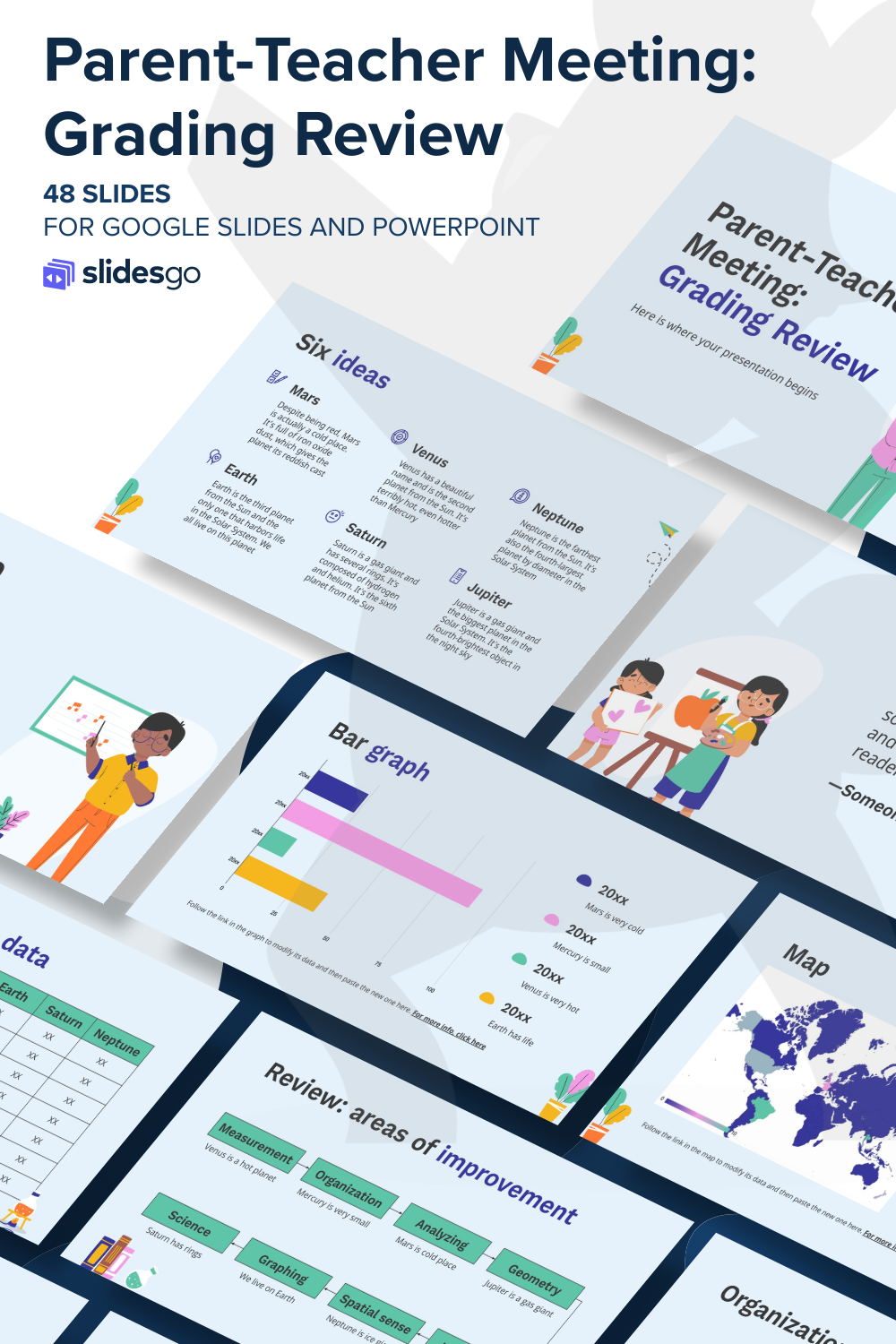 Parent-Teacher Meeting: Grading Review | Google Slides