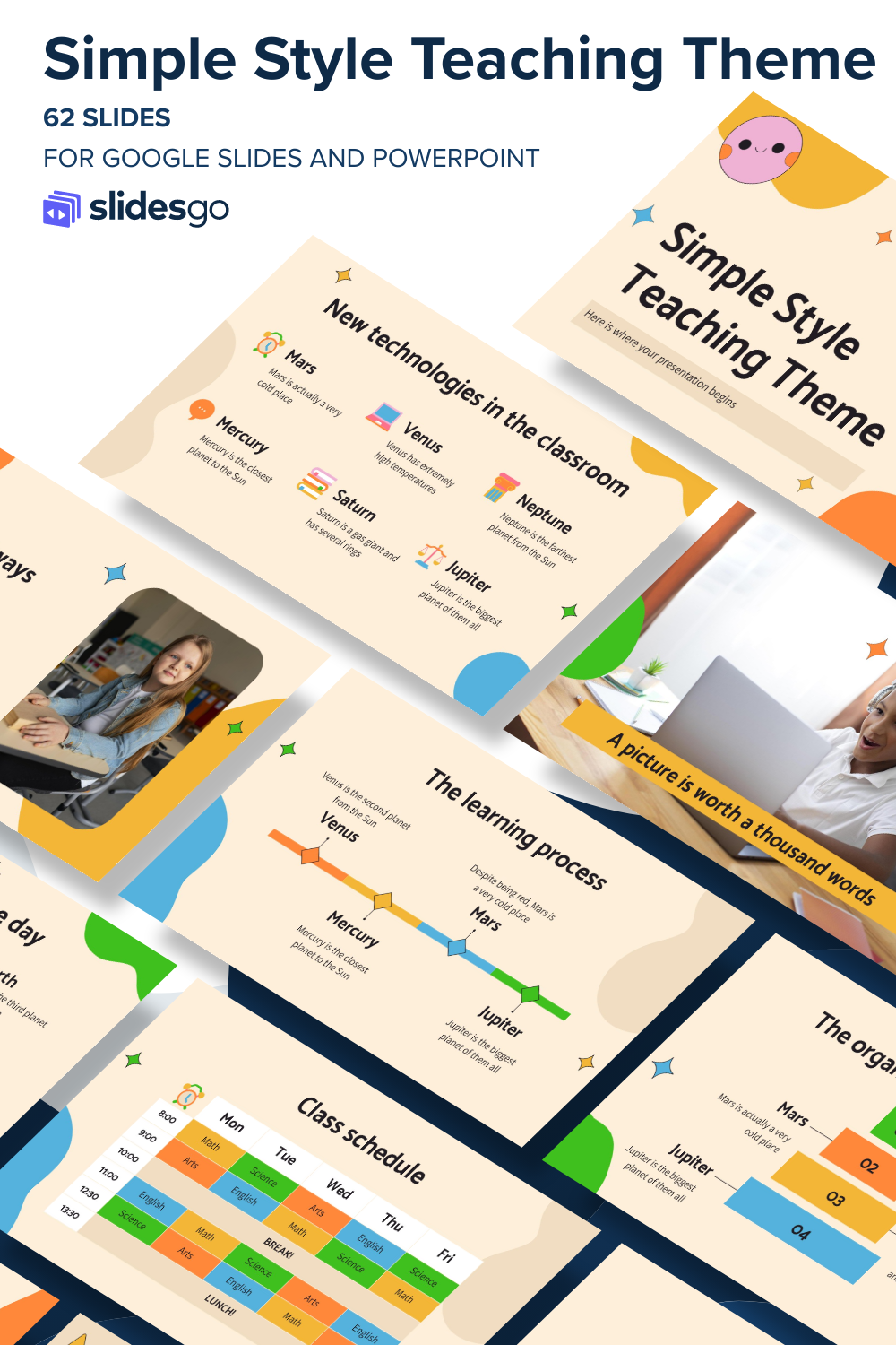 Simple Style Teaching Theme | Google Slides and PowerPoint