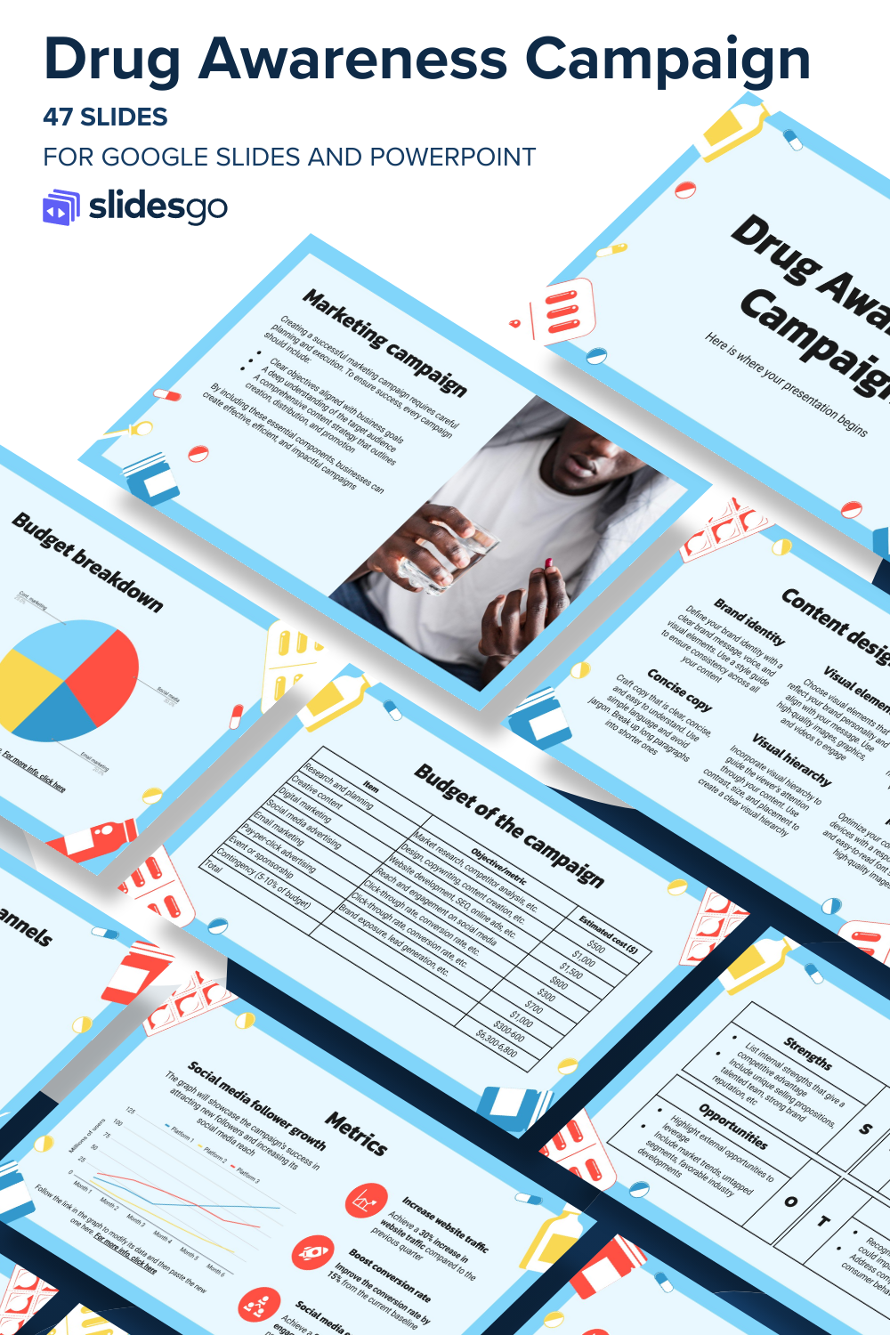 Drug Awareness Campaign | Google Slides & PowerPoint