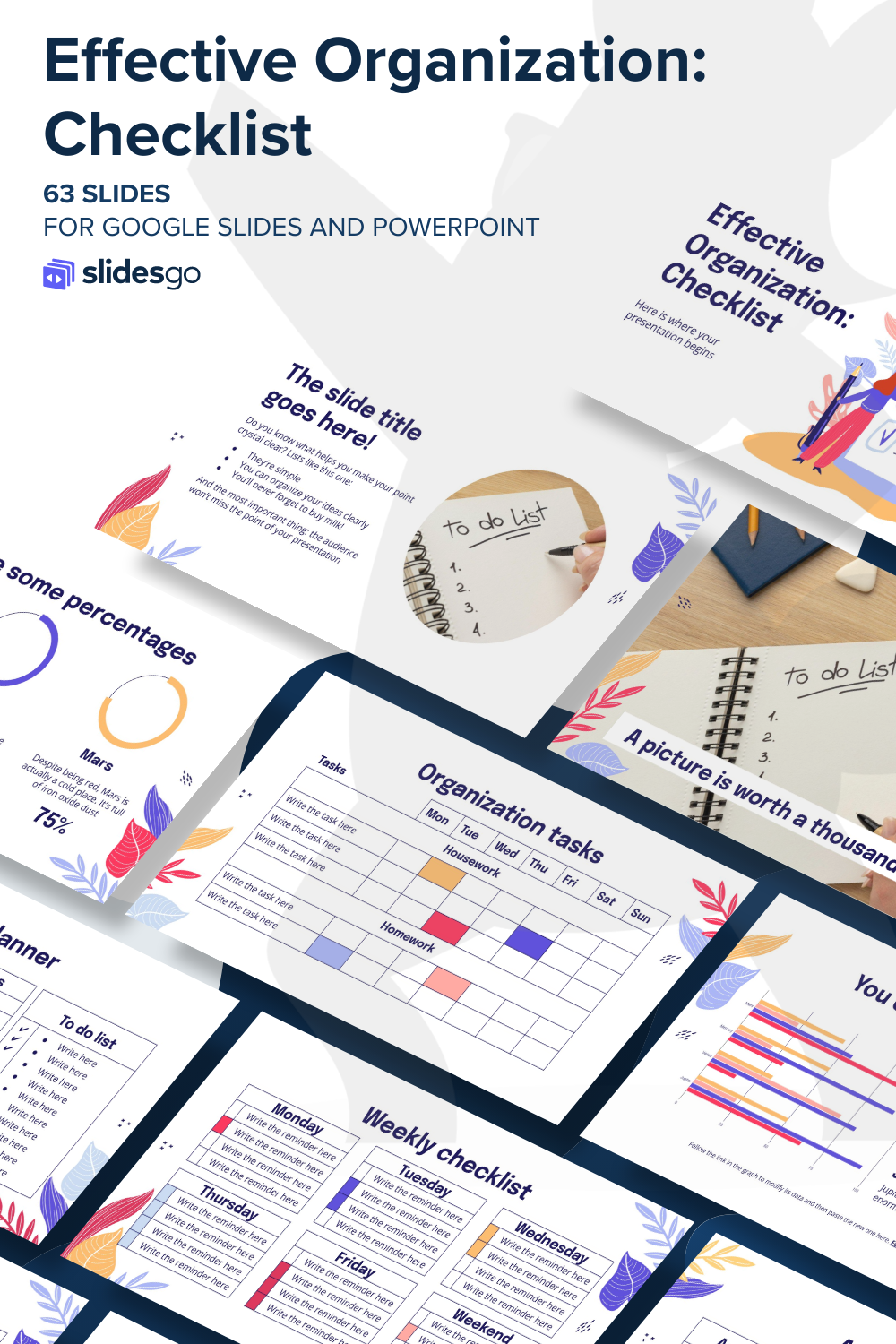 Effective Organization: Checklist | Google Slides & PPT