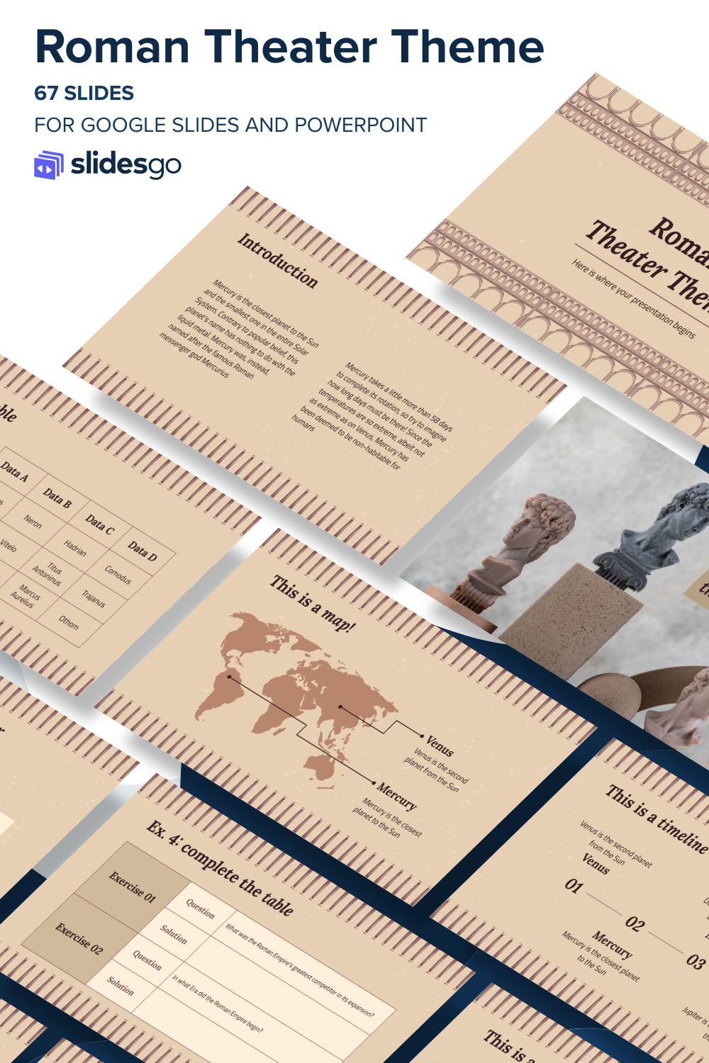 Roman Theater Theme | Google Slides & PPT