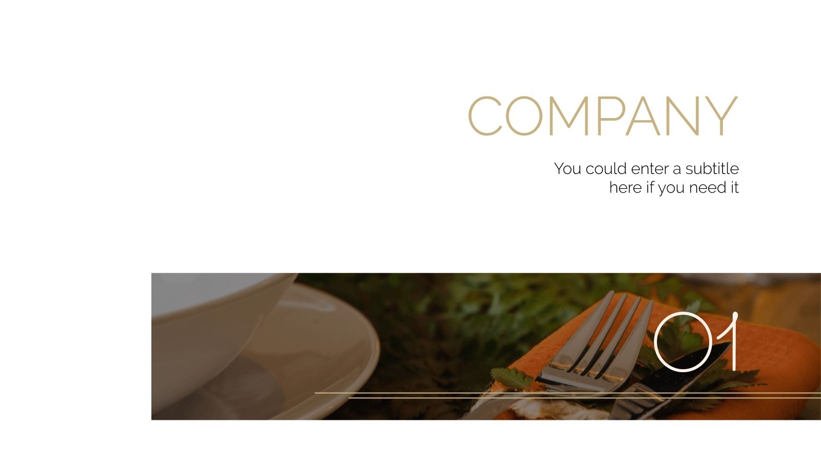 Thanksgiving Dinner Google Slides and PowerPoint Template