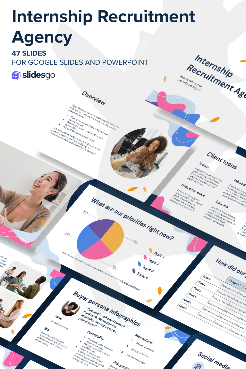 Internship Recruitment Agency | Google Slides & PowerPoint