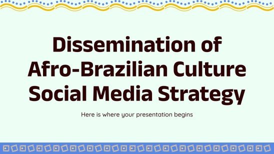 Modelos sobre o povo afroamericano para Google Slides e PPT