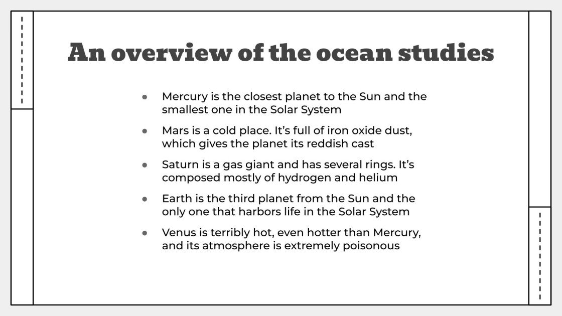 Marine Biology and Oceanography | Google Slides & PPT