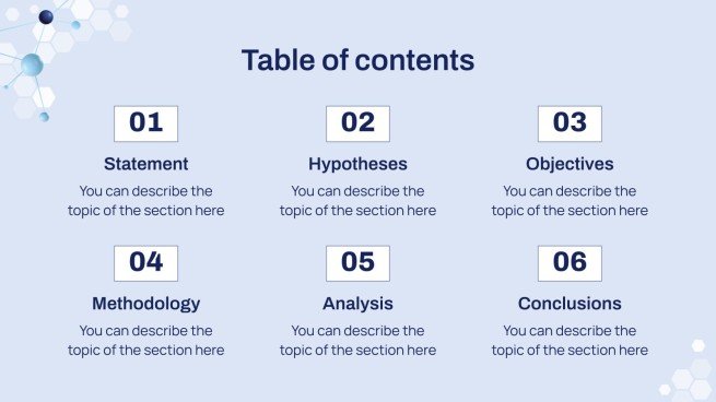 Scientific Research Thesis Defense | Google Slides & PPT