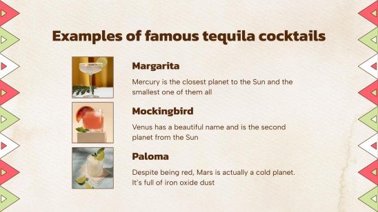 Tequila Cocktails Workshop | Google Slides & PPT