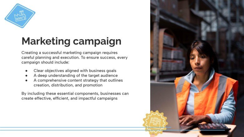 Good Manufacturing Practices Campaign | Google Slides