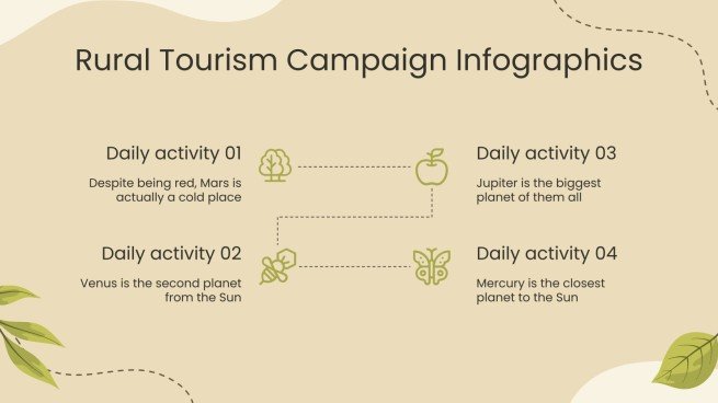 Rural Tourism Campaign: Meadow Infographics | Google Slides