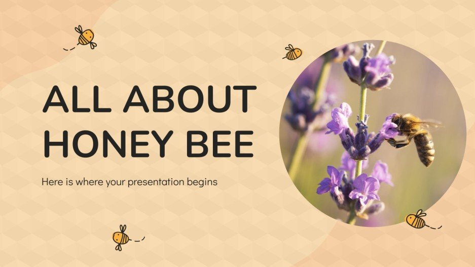 Free Google Slides & PowerPoint templates about bees