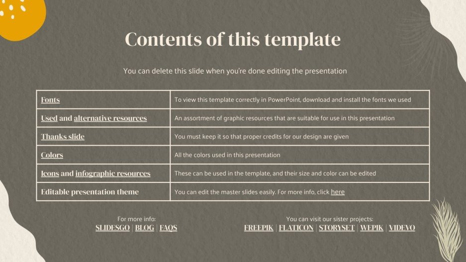 Relaxing Theme | Google Slides & PPT