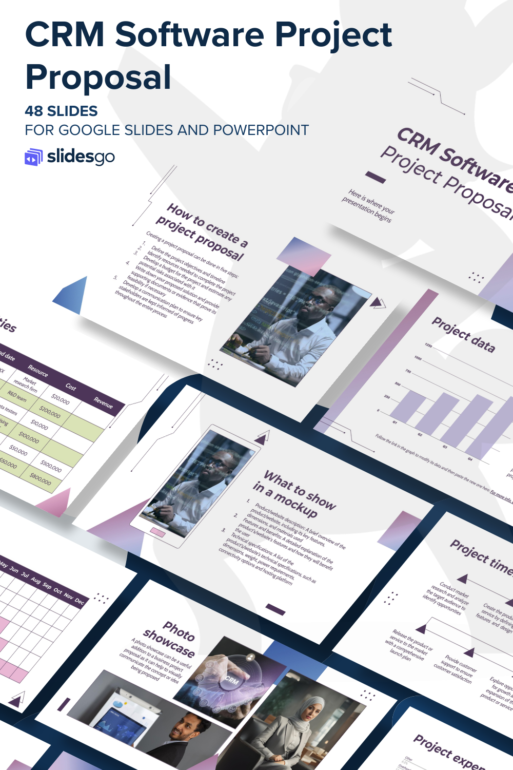 CRM Software Project Proposal | Google Slides & PowerPoint